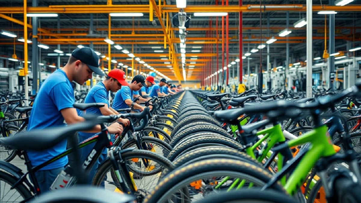 Produção de bicicletas no PIM atinge 311 mil unidades em 2024, queda de ...
